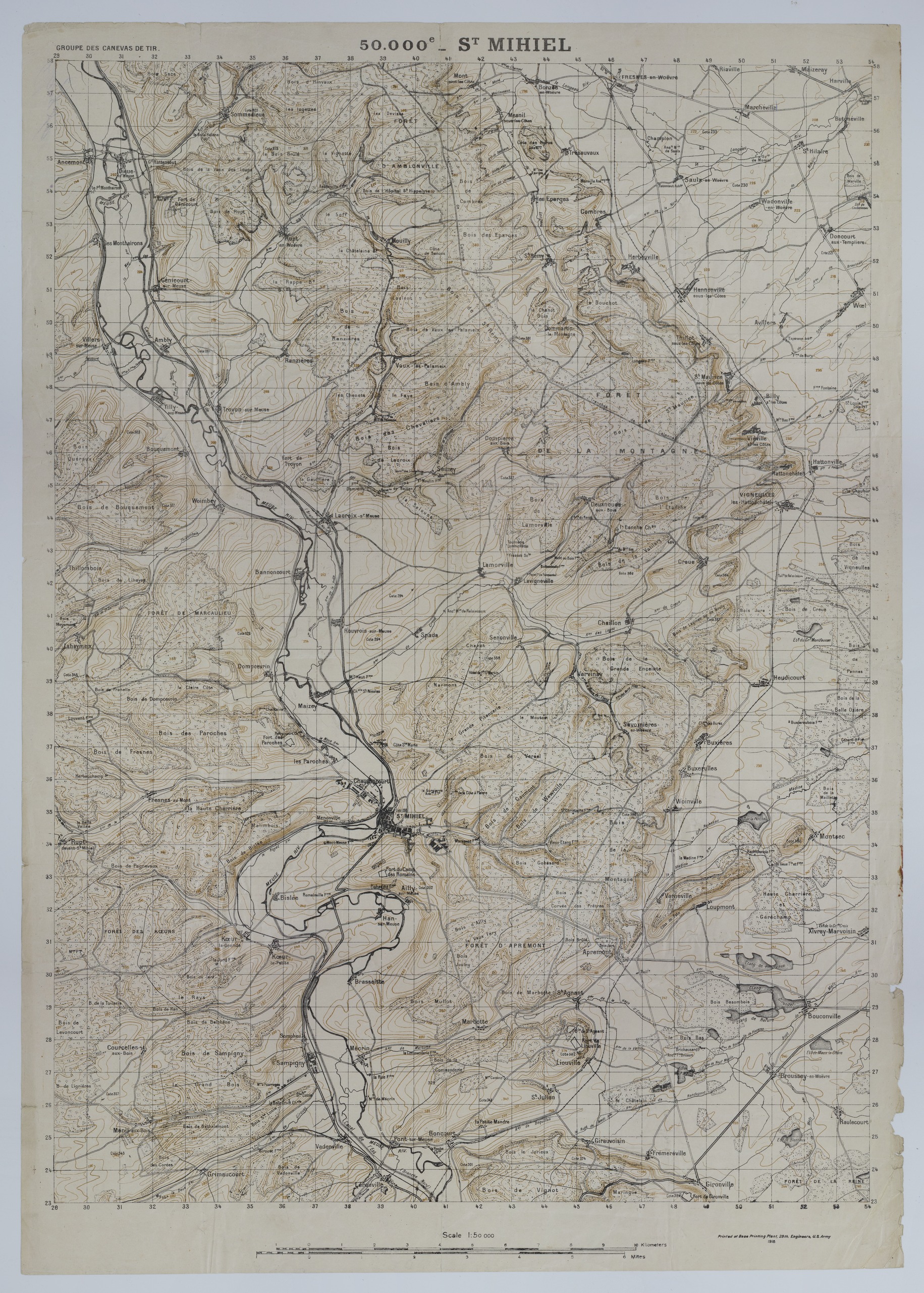 Map of St. Mihiel | Harry S. Truman