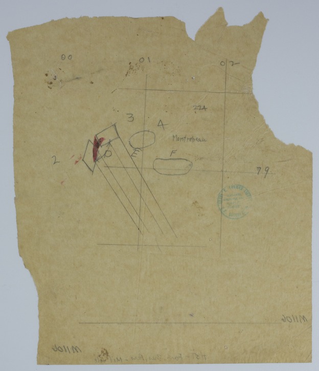 Map of 129th Field Artillery Positions | Harry S. Truman