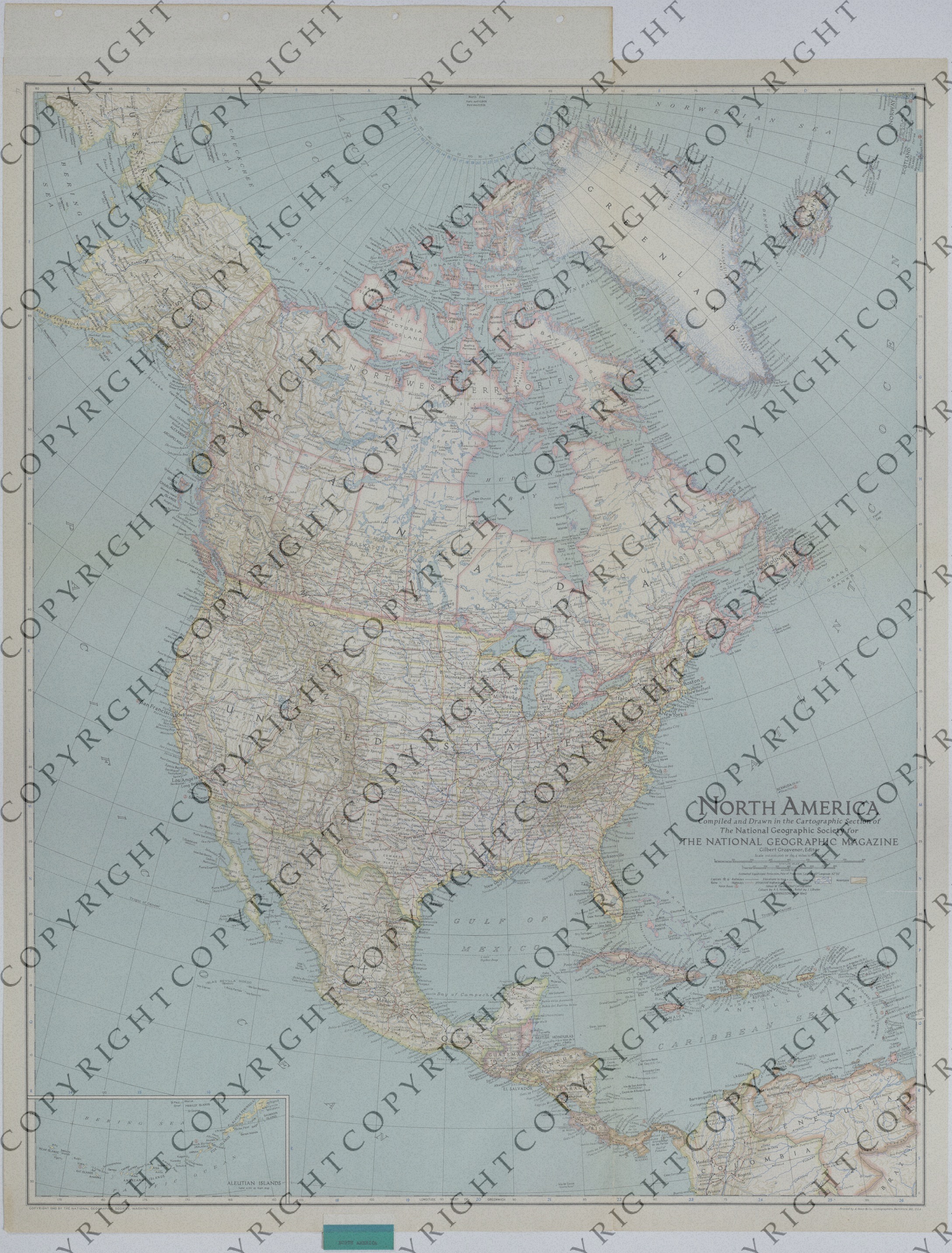 Map of North America | Harry S. Truman