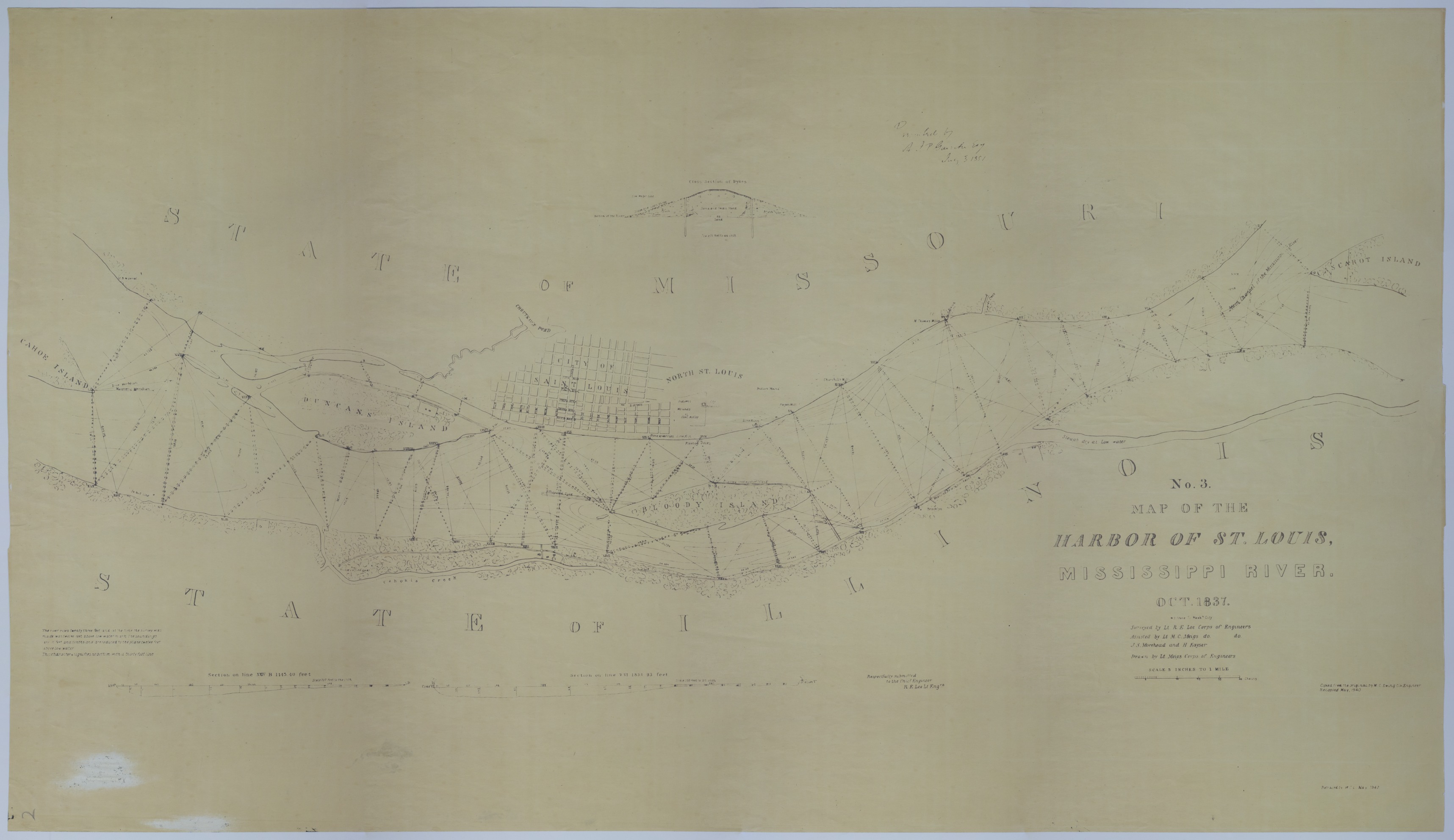 Drawing of St. Louis Harbor | Harry S. Truman