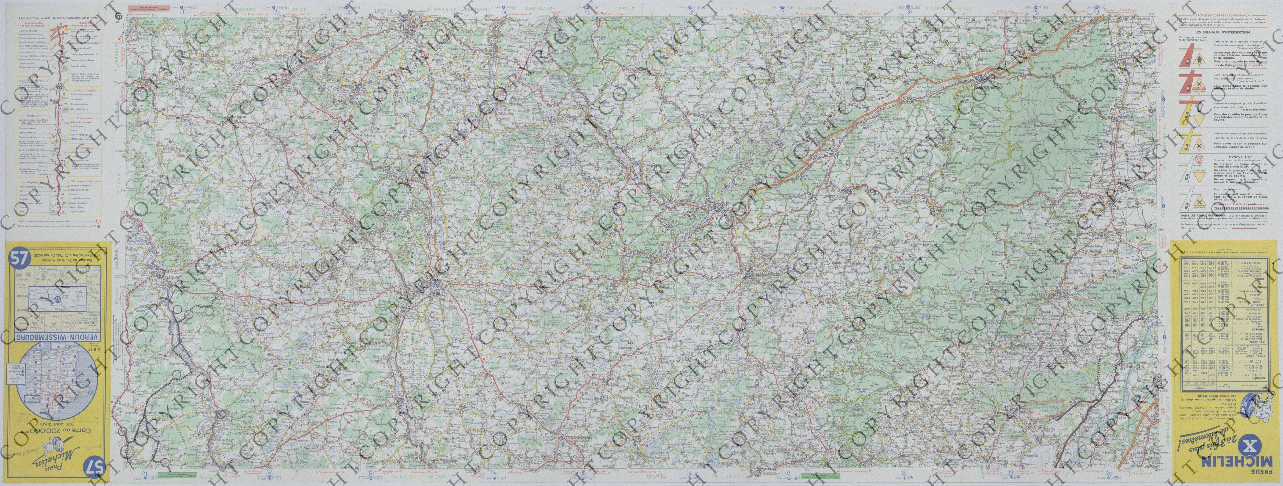 Map of the Movement of the 128th Field Artillery | Harry S. Truman