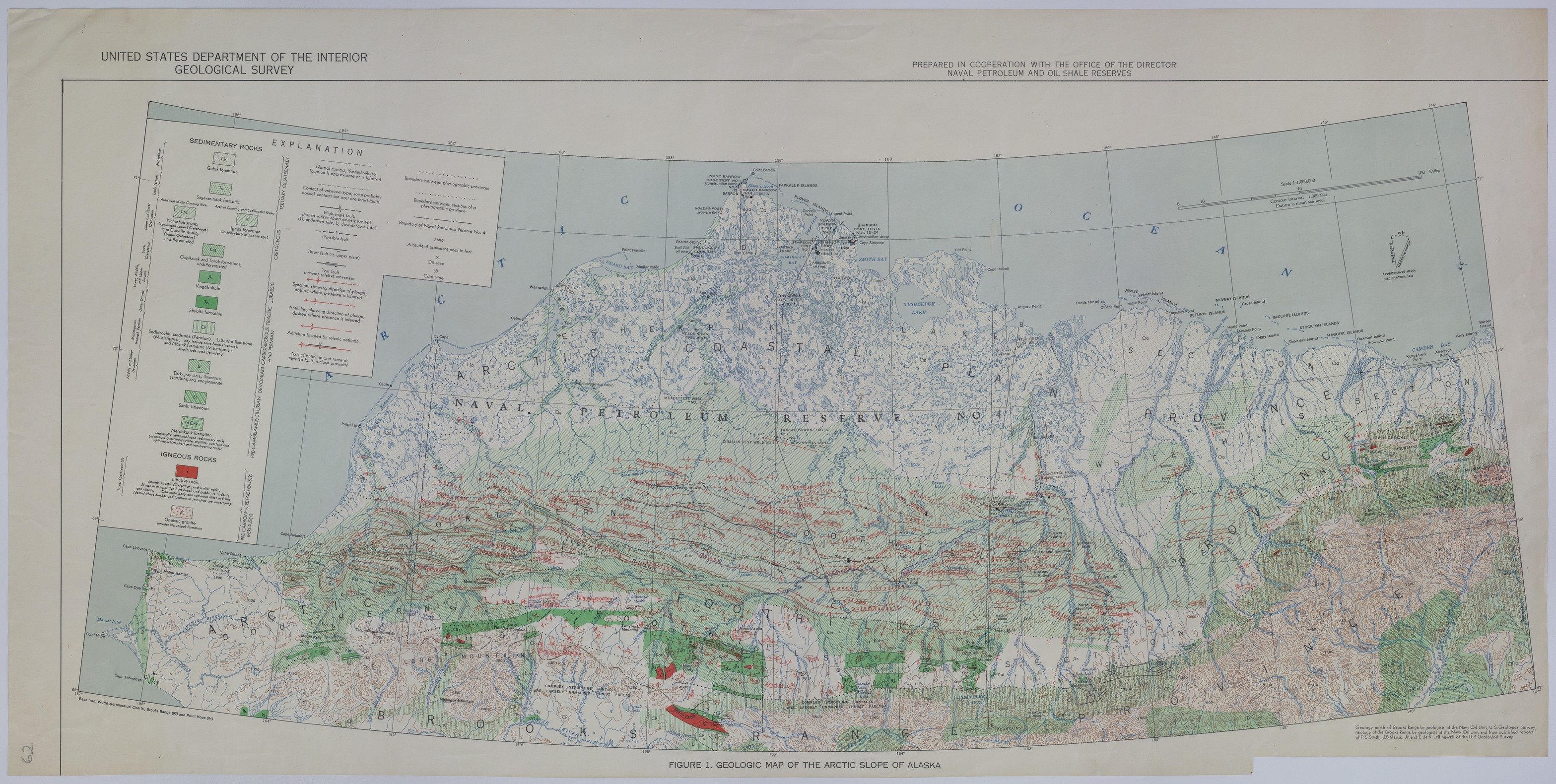 Map of Alaska Oil Exploration | Harry S. Truman