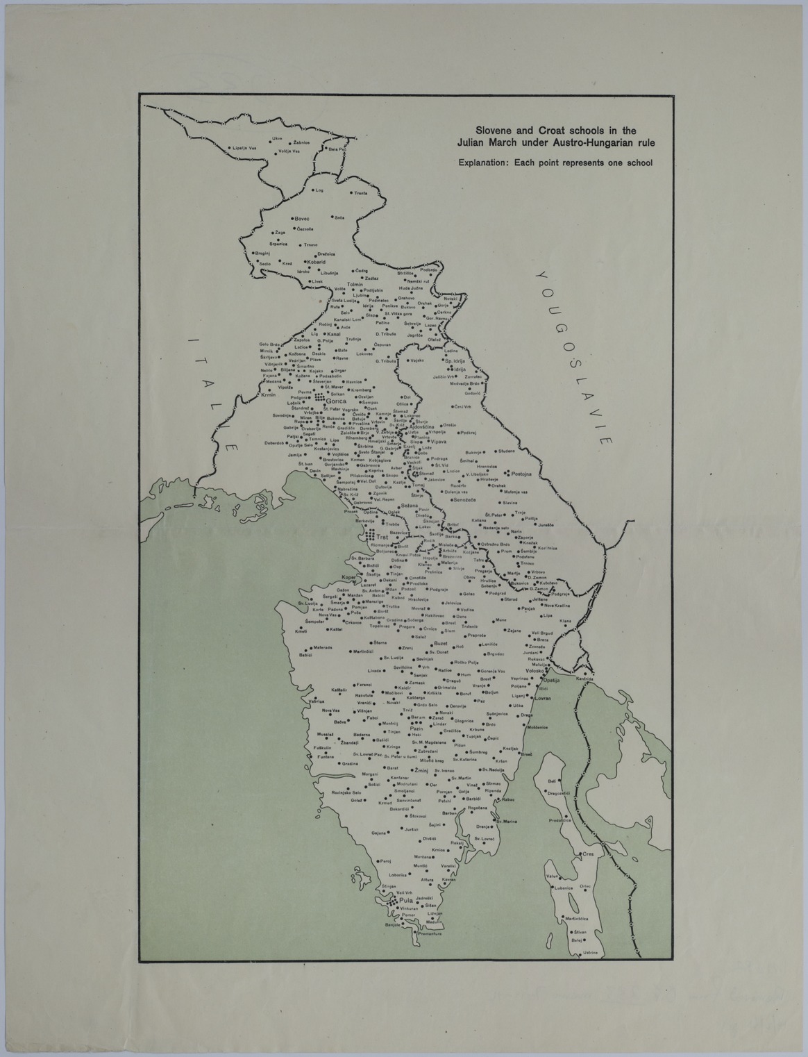 Map of the Julian March | Harry S. Truman