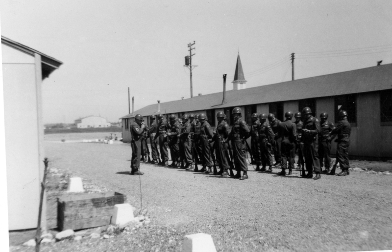 Snapshot in Korea of Group of American Soldiers | Harry S. Truman