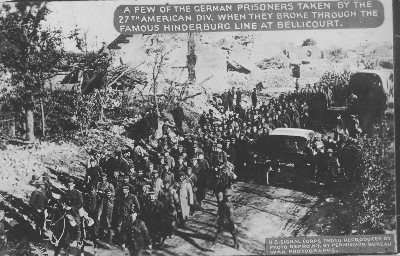 Post Card of German World War One Prisoners | Harry S. Truman