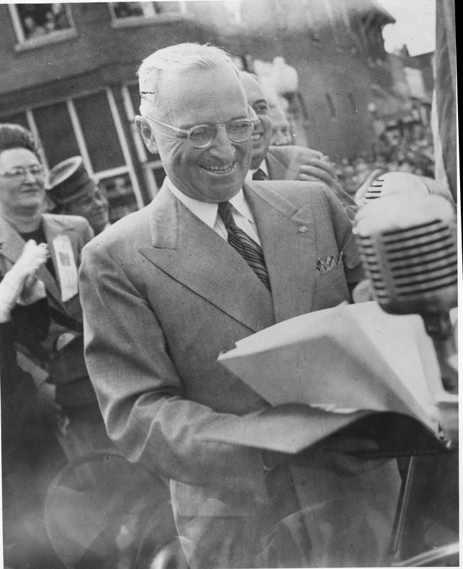 President Harry S. Truman at Eldorado, Illinois | Harry S. Truman