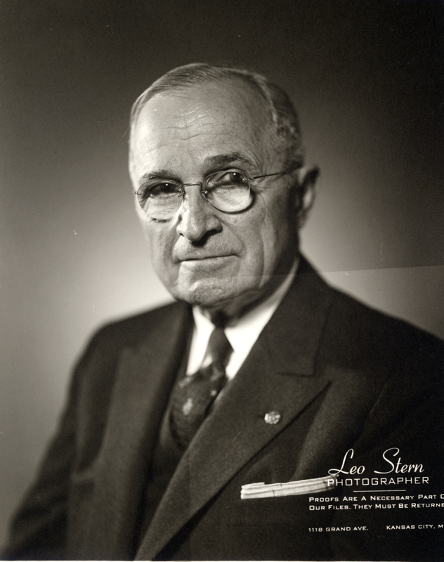 Portrait proof of Harry S. Truman | Harry S. Truman