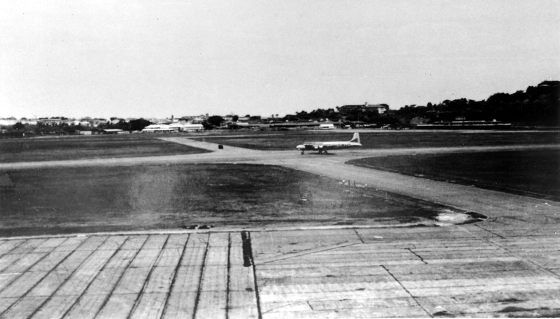 The Independence landing at Albrook AFB, Canal Zone | Harry S. Truman