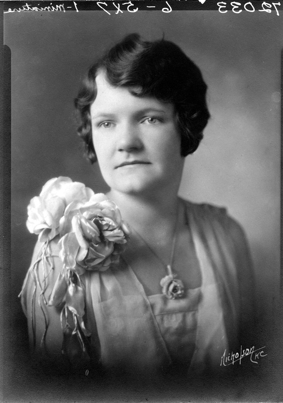 Portrait of Virginia Colgan as a young woman | Harry S. Truman