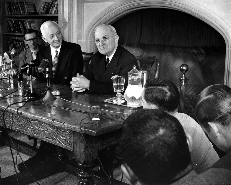 Cyrus Eaton and Former President Harry S. Truman | Harry S. Truman