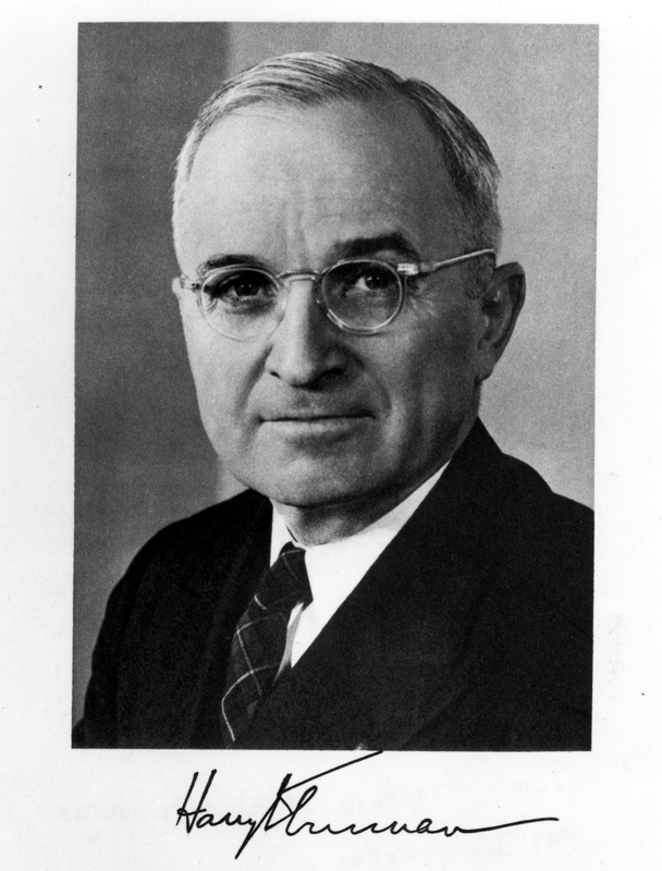 Autographed portrait of President Harry S. Truman | Harry S. Truman