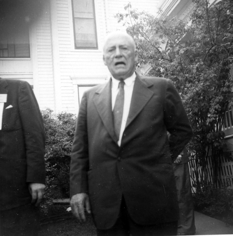 Sam Rayburn, Speaker of the House, at the dedication of the Sam Rayburn ...