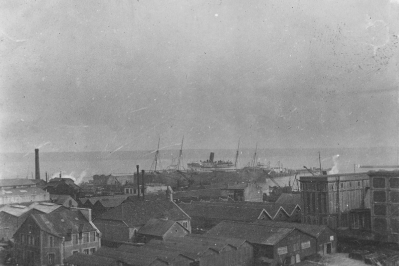 Harbor View in Unidentified Location During World War I | Harry S. Truman