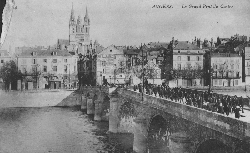 Bridge in Angers, France | Harry S. Truman