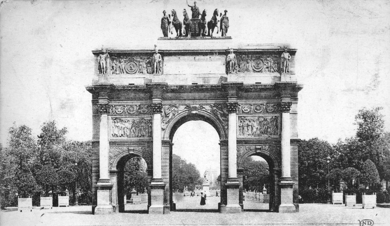 L'Arc de Triomphe du Carrousel in Paris | Harry S. Truman