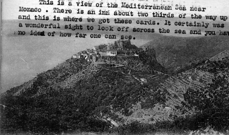 Mediterranean Sea near Monaco after World War I | Harry S. Truman