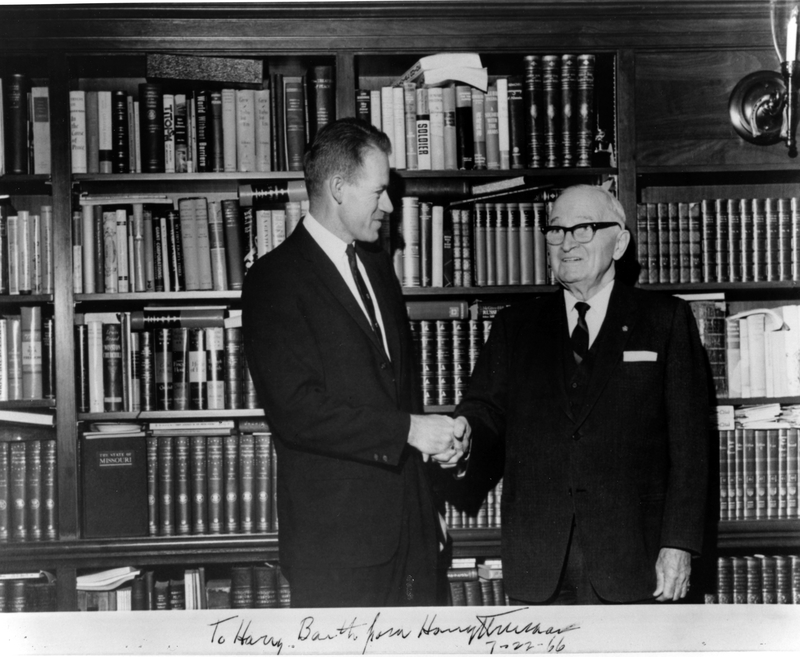 Harry Barth and Harry S. Truman | Harry S. Truman
