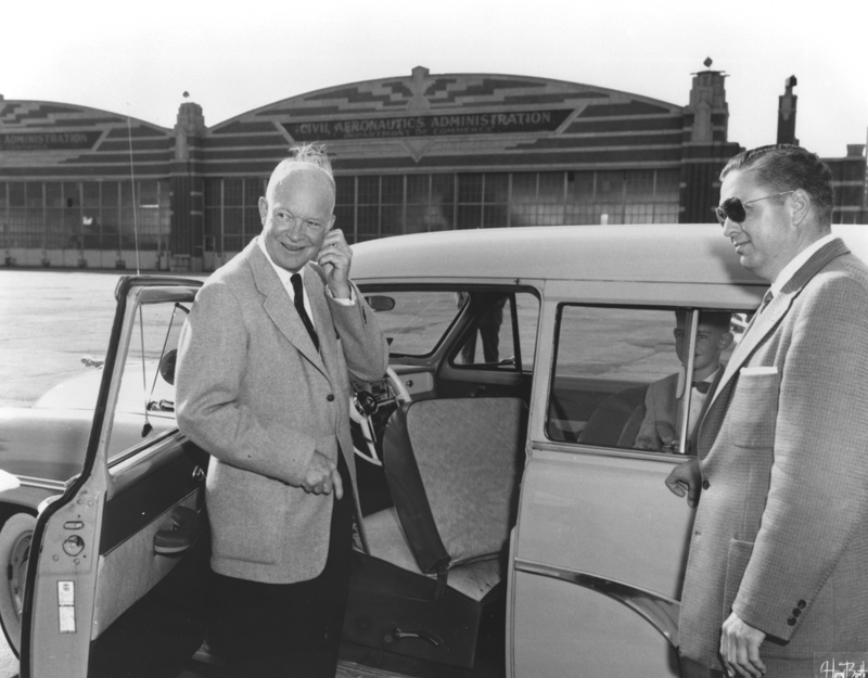 President Dwight Eisenhower visits Kansas City | Harry S. Truman