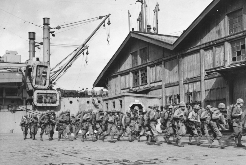 Marines from "C" Company, 5th Marine Regiment | Harry S. Truman