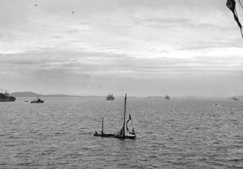 Sinking Korean Junk, during Korean War | Harry S. Truman