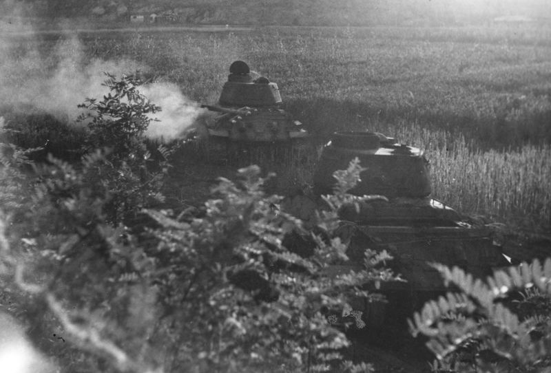 North Korean tanks during Korean War | Harry S. Truman