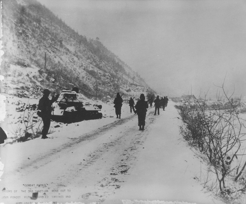 Third Division combat patrol during Korean War | Harry S. Truman