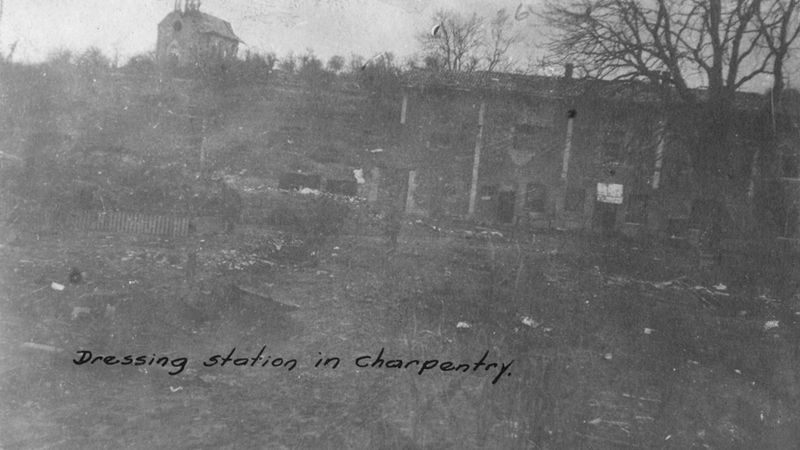 Dressing station in Charpentry | Harry S. Truman