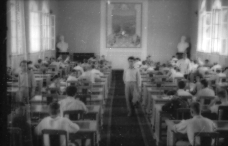 Students at tables in Stalingrad, Image Taken During W. Averell ...