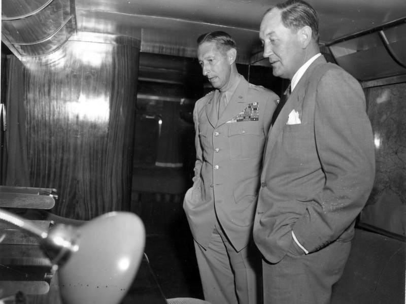 General Mark Clark and Ambassador Edwin Pauley | Harry S. Truman