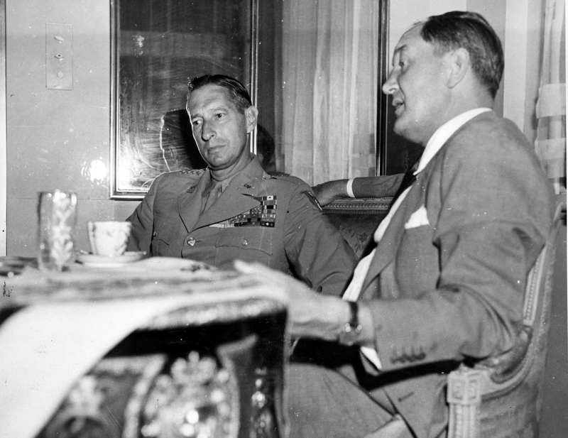 Edwin Pauley with General Mark Clark | Harry S. Truman