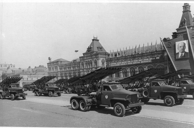 Military Vehicles in Red Square | Harry S. Truman