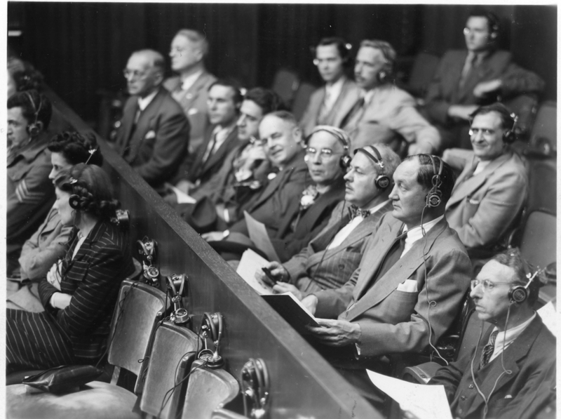 Edwin Pauley at Nuremberg Trials | Harry S. Truman