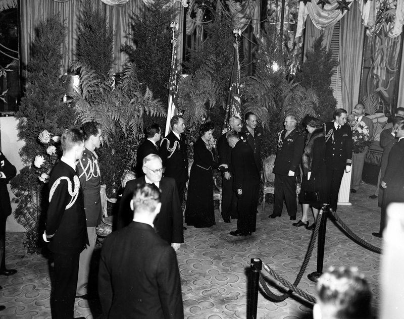 President Harry S. Truman welcomes delegates to the first United ...