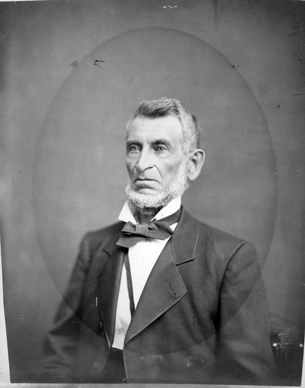 Portrait of George W. Gates, great grandfather of Bess Truman | Harry S ...