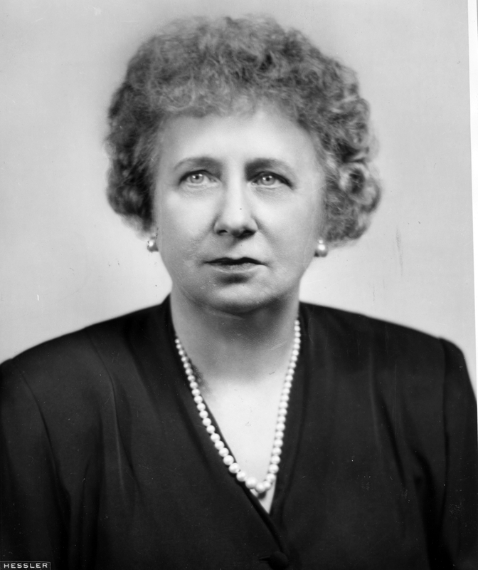 Head-and-shoulders portrait of Bess Truman | Harry S. Truman