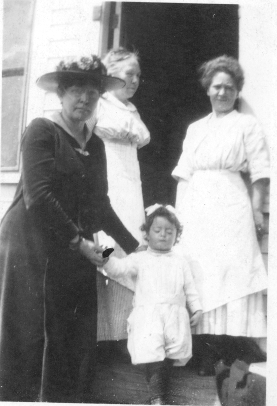 Women and a Child, Possibly Relatives of David Niles | Harry S. Truman