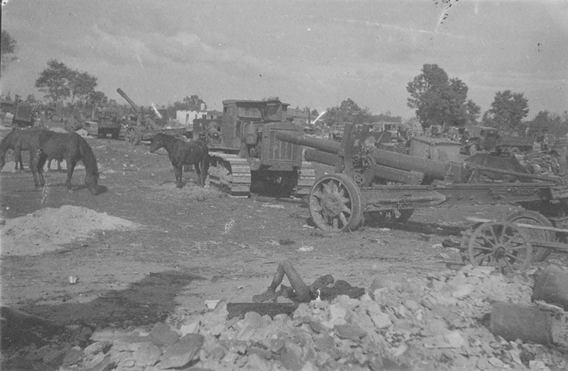 Snapshot of German Military Equipment in Farming Community | Harry S ...