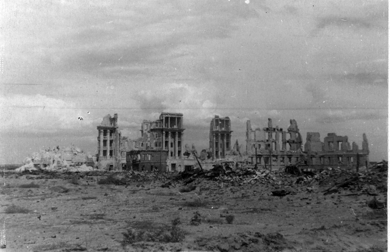 Destruction of Buildings after German Bombings in Stalingrad | Harry S ...