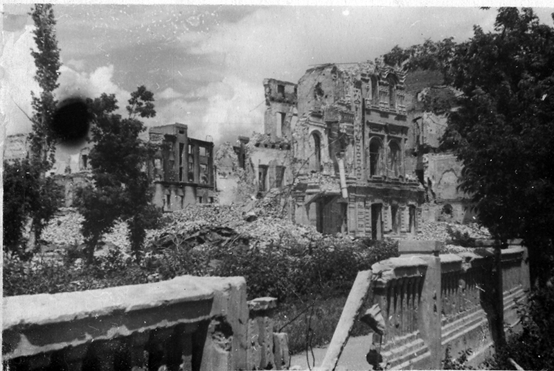 Destroyed Buildings in Stalingrad | Harry S. Truman