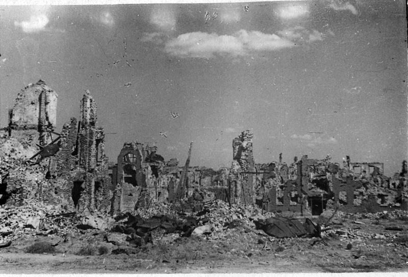 Snapshot of Destruction in Stalingrad after German Bombing | Harry S ...