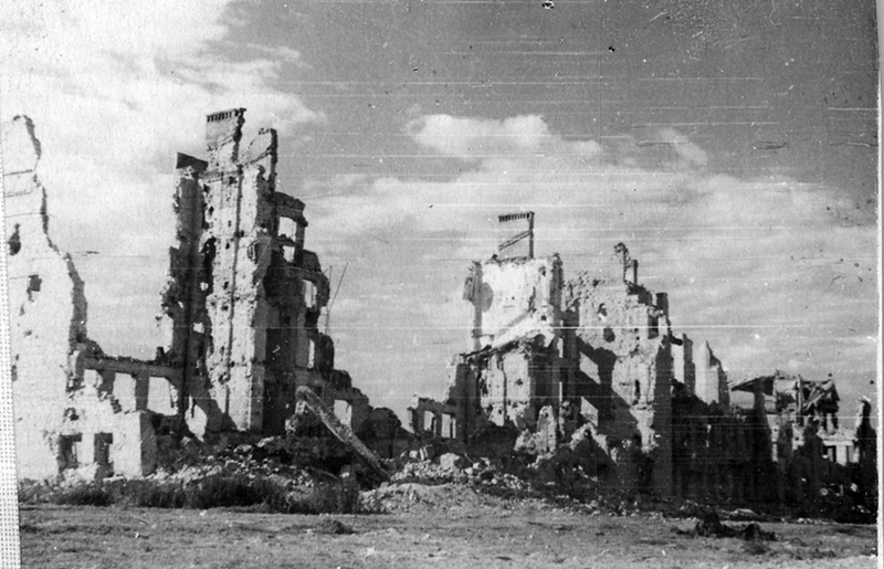 Snapshot of Destroyed Buildings in Stalingrad | Harry S. Truman