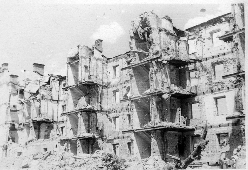 Destruction of a Building in Stalingrad | Harry S. Truman