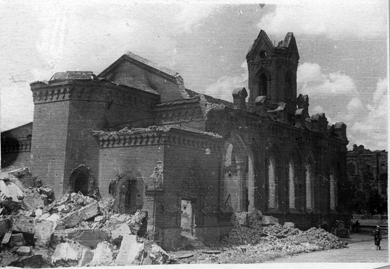 Building in Stalingrad Bombed by German Forces | Harry S. Truman