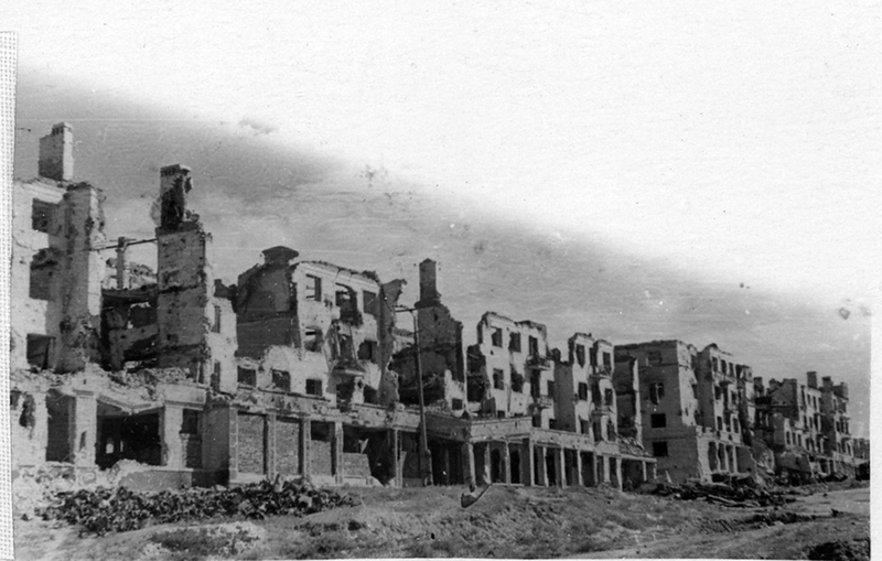 Blocks of Destruction in Stalingrad after German Bombs Fell | Harry S ...