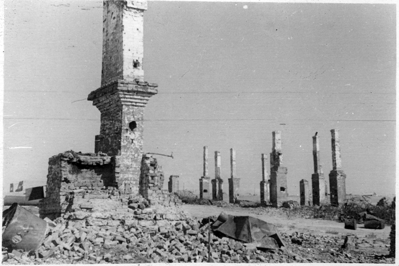 Snapshot of Destroyed Building in Stalingrad | Harry S. Truman