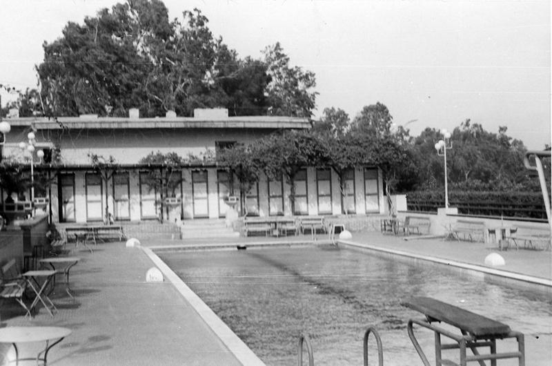Swimming pool at Mena House Hotel in Cairo | Harry S. Truman
