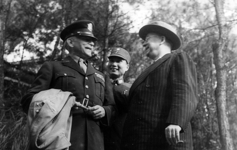 Major General Patrick J. Hurley and Donald M. Nelson Laughing | Harry S ...