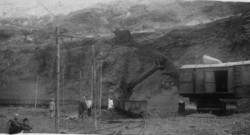 Iron mine in Fushun, Manchuria | Harry S. Truman