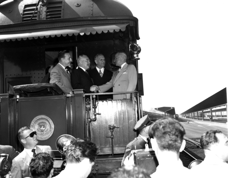 President Harry S. Truman Near Los Angeles, California | Harry S. Truman