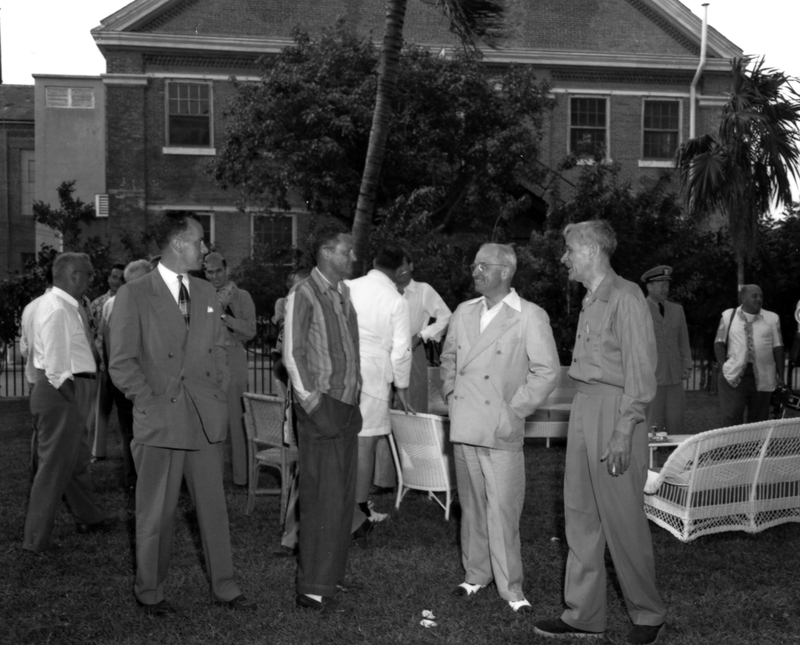 President Truman Holds a Press Conference at Key West | Harry S. Truman